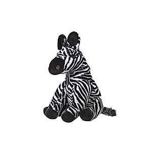 Wild Republic Zebra Plush, Stuffed Animal, Plush Toy, Gifts for Kids, Cuddlekins 12 Inches, Multicolor
