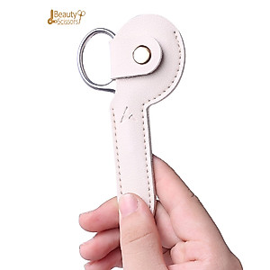 YOUYISI 3.75" Round Tip Safe Mini Pubic Hair Scissors For Women, Small Personal Beauty Vaginial Grooming Trimming Bikini Scissors (Pink)