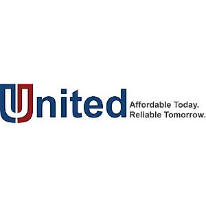 United T15 Office-Grade Guillotine Paper Trimmer, 15.4" Cut Length, 15 Sheet Capacity, Blue