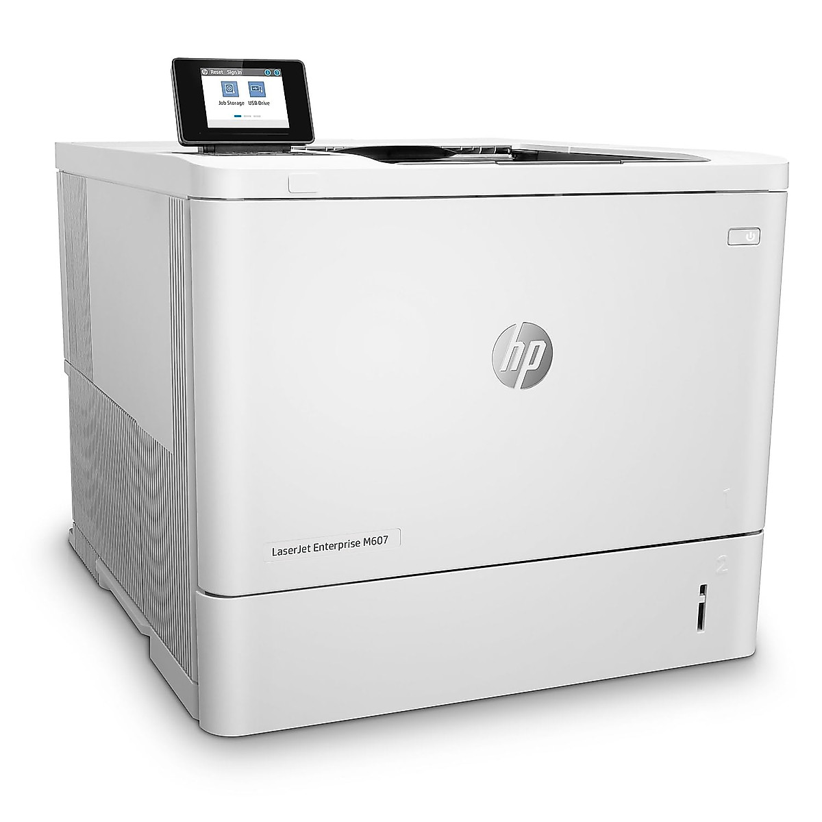 HP LaserJet Enterprise M607n Monochrome Printer with built-in Ethernet (K0Q14A) Grey