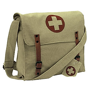 Rothco Vintage Canvas Medic Bag - Khaki