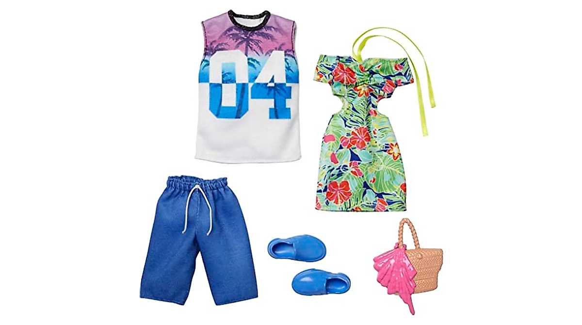 Barbie Ken Fashions 2-Pack: Fun Outfits & Accessories