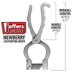 Jeffers Newberry Castrating Knife