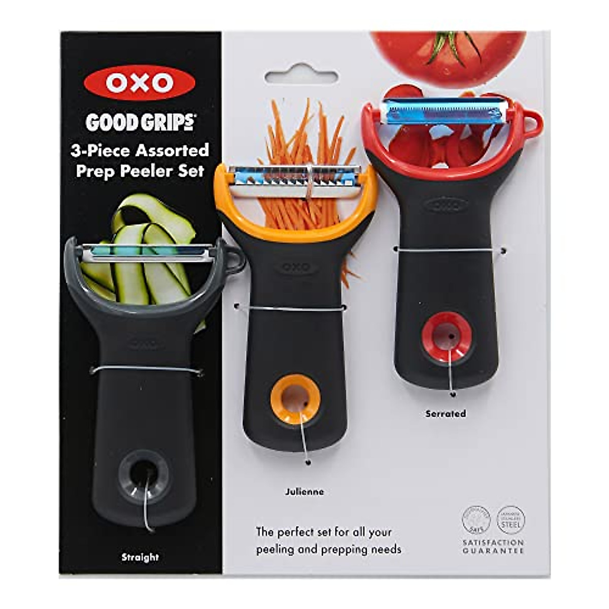 OXO Good Grips 3 Piece Assorted Prep Y-Peeler Set