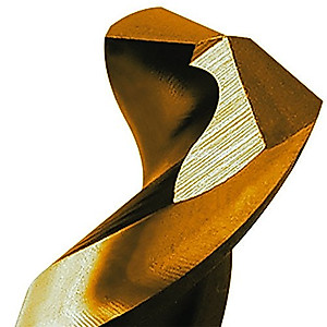 Century Drill & Tool 88431 Titanium Drill Bit, 31/64