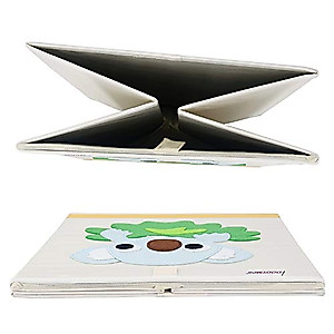 DODYMPS Foldable Animal Toy Storage Bins/Cube/Box/Chest/Organizer for Kids & Nursery, 13 inch (Koala)