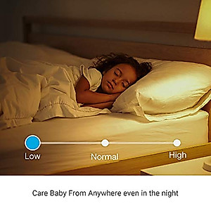 Zmodo Mini Pro 1080p Indoor Home Security Camera Wireless Baby Monitor Pet Cam Nanny Camera Two-Way Audio, Night Vision, Motion Detection Work with Alexa