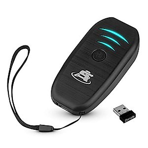 ScanAvenger Portable Mini-Wireless Bluetooth Barcode Scanner: Hand Scanners - Cordless, Rechargeable 1D & 2D Scan Gun for Inventory Management - Wireless, Handheld USB QR (1D & 2D Barcode Scanner)