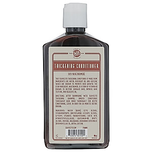 Suavecito Hair Thickening Conditioner With Niacinamide For Thinning Hair - Biotin Conditioner With Caffeine - Repairs Damaged Hair & Fights Hair Loss