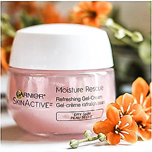 Garnier SkinActive Moisture Rescue Refreshing Gel-Cream for Dry Skin, 1.7 Ounces