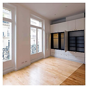 Clear PVC Desk Chair Mat 1.5mm Transparent floor mat Vinyl Floor Protector Mat,Chair Mat-PVC Transparent Non-Slip Durable Floor Protector Mat for Office Home Hard Floor Carpet,110/130/150cm wide for O