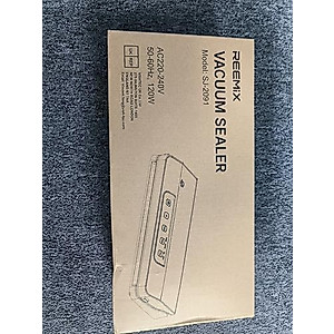 Vacuum Sealer Machine, Reemix Automatic Food Vacuum Sealer with Starter Kit, Air Sealing for Food Storage with 20 Bags, Pulse Function, Moist&Dry Mode and External VAC