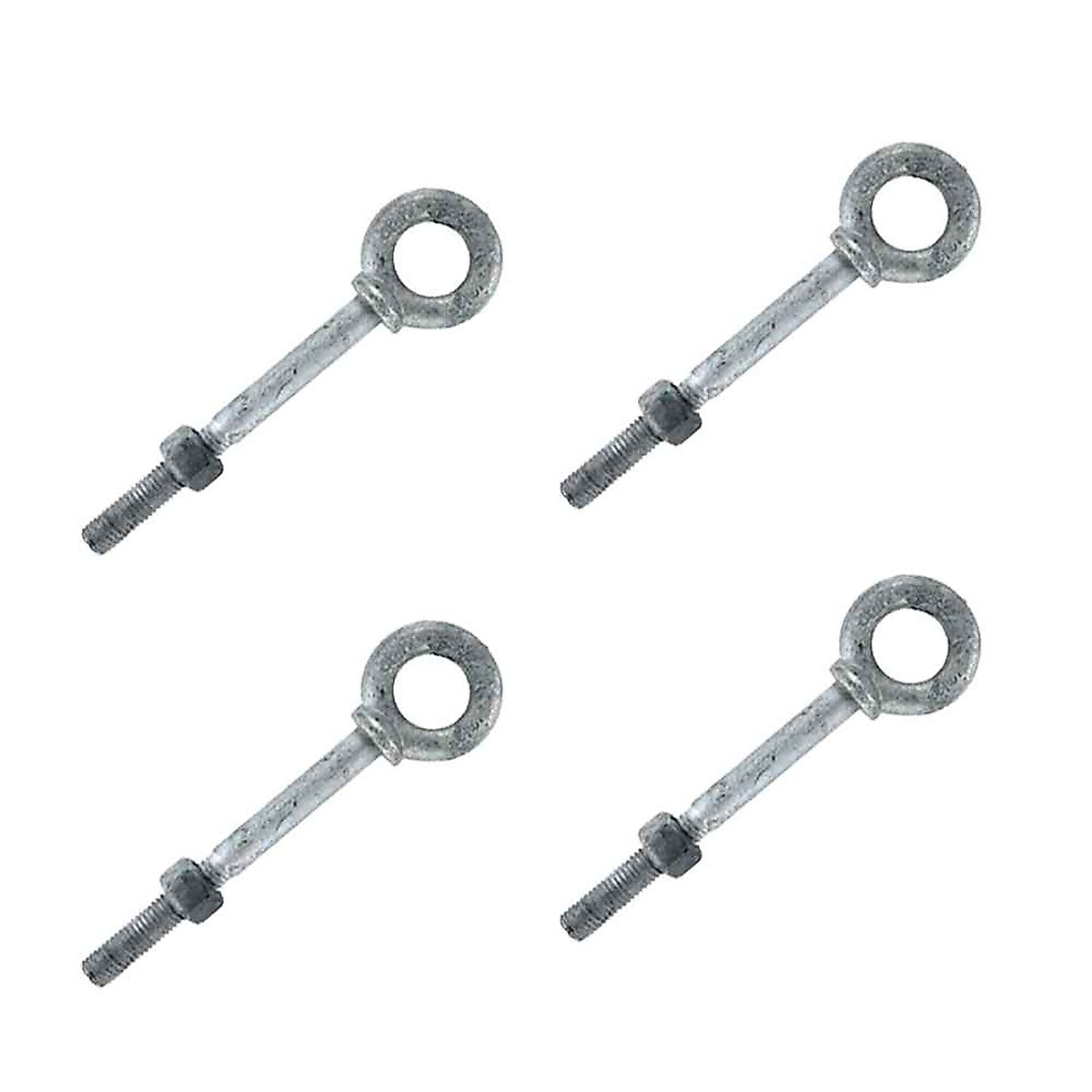 US Cargo Control 3/4" x 6" Galvanized Shoulder Eye Bolt - 4 Pack