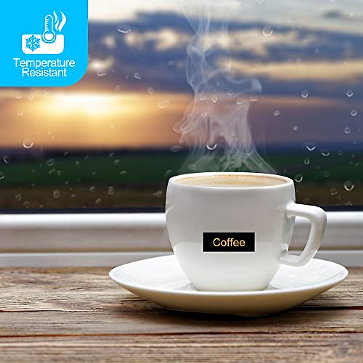 KCMYTONER Label Tape Refills Compatible for Brother P-Touch TZe 354 AZE Laminated Gold on Black Tape 0.94" 24mm for PTP700 P710BT P750W PTD600 PTD800W PT2430PC PTE550W PT9600 PTP900W, 10 Pack