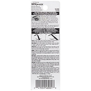 Maybelline Brow Precise Micro Eyebrow Pencil Makeup, Blonde, 0.002 oz.