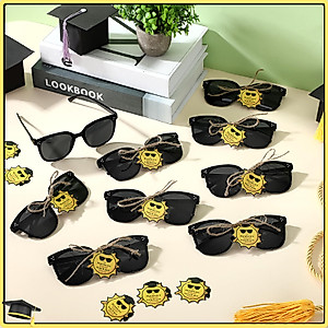 Saysurey 25 Sets Graduation Gifts Kids Sunglasses My Future Is Bright I Have to Wear Shades Inspirational Cards Graduation Party Favor