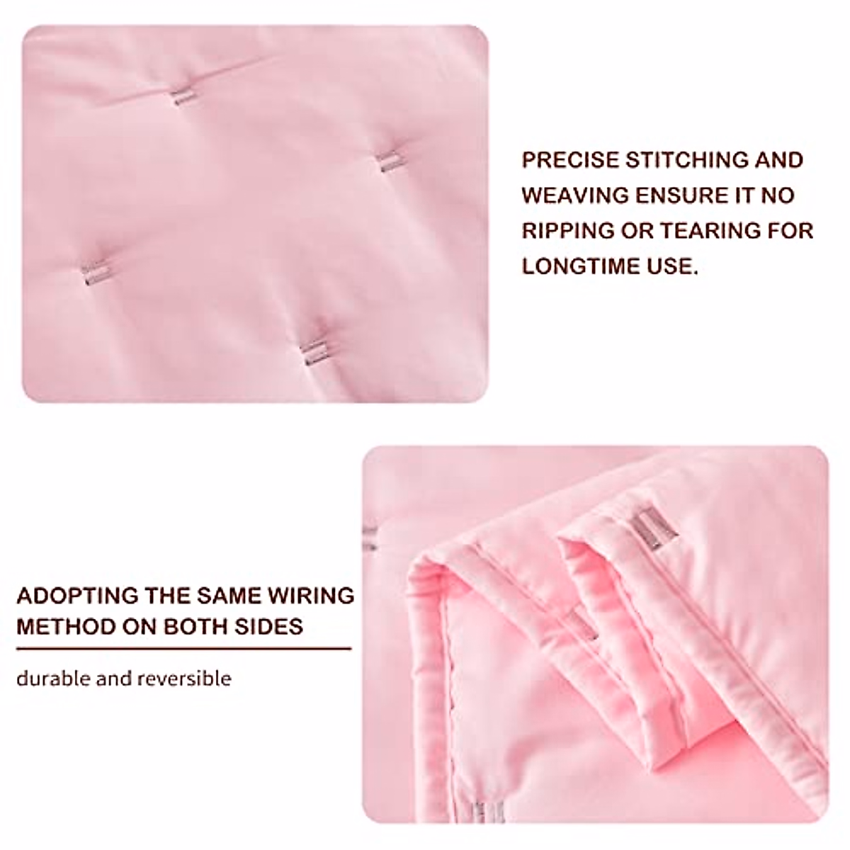 Joyreap 3 Pieces Quilt Set Queen Size Pink, Microfiber Lightweight Quilt Bedding Set, Bedspread Coverlet Bed Cover for All Season, 1 Quilt and 2 Pillow Shams- 90x90 inches