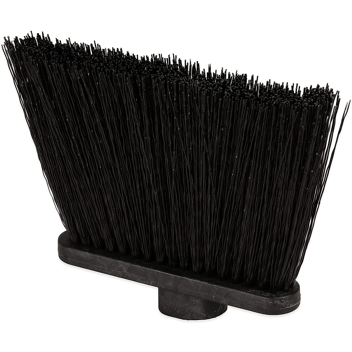 SPARTA 3688403 Flo-Pac Duo Sweep Synthetic Unflagged Warehouse Broom with Metal Handle, 7" Trim x 13" Width Bristle, 48" Overall Length, Black