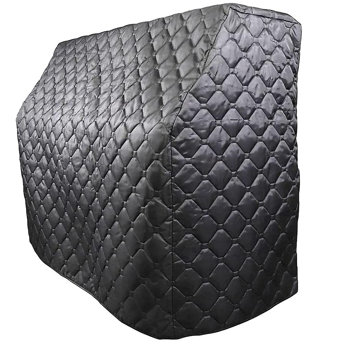 Rvlaugoaa Upright Piano Cover Full Cover Thicken Cotton Lining Waterproof Surface Piano Protection Cover Dust Cover Black Upright Piano Decoration Cover