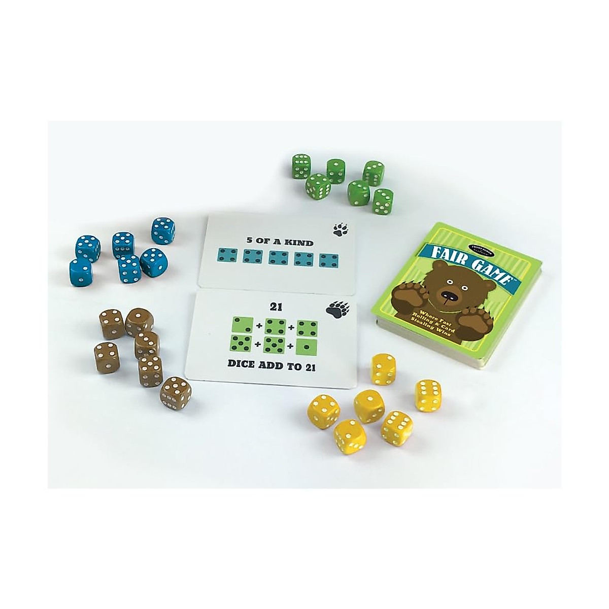 Front Porch Classics | Front Porch Classics Fair Game Dice Stealing Game, Matchbox