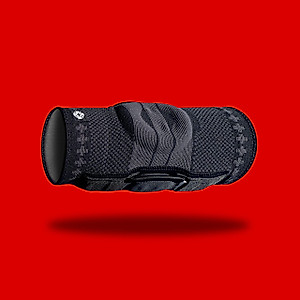 Old Bones Therapy Knee Brace | Knitted Compression Knee Sleeve with Hinges and Support for Knee Pain Relief | Perfect for Sports, Arthritis, Post Surgery Recovery, Stability, Protection (Medium, Black - 1 Pack)