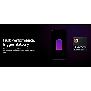 LG G8X ThinQ (128GB, 6GB) 6.4", Dual Camera, Snapdragon 855, 4G LTE GSM AT&T Unlocked (T-Mobile, Metro) US Warranty LM-G850UM (Aurora Black)