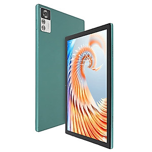 Yoidesu 10.1 Inch 4G LTE Tablet for Android 12, Octa Core CPU, 8GB RAM 256GB ROM, 2.4G 5G WiFi, 8MP Front 16MP Rear, 7000mAh, BT5.0, 1080 FHD, Support Gravity Sensing, GPS, Glonass, Green