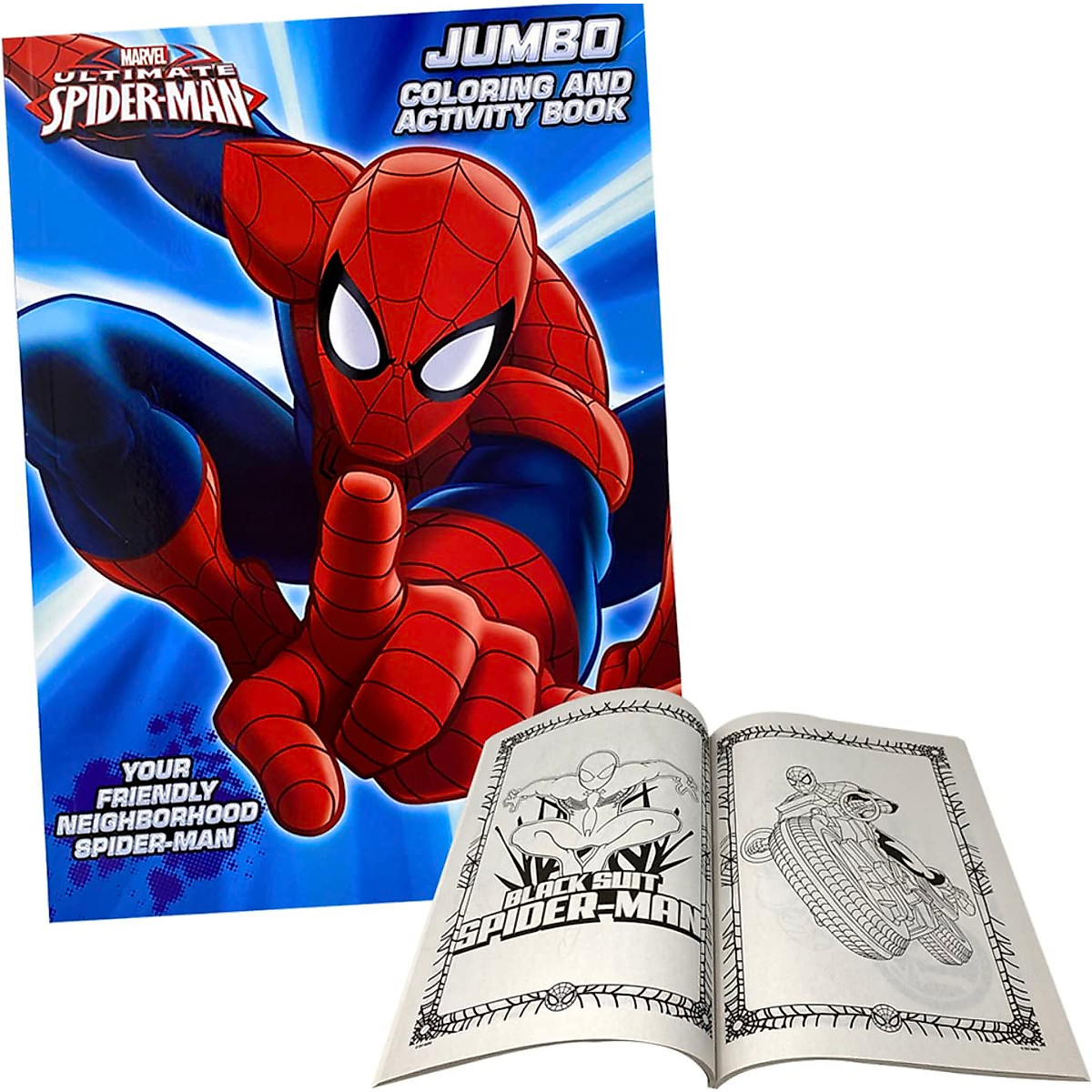 Spider-man Coloring & Activity Book Set 2 Books