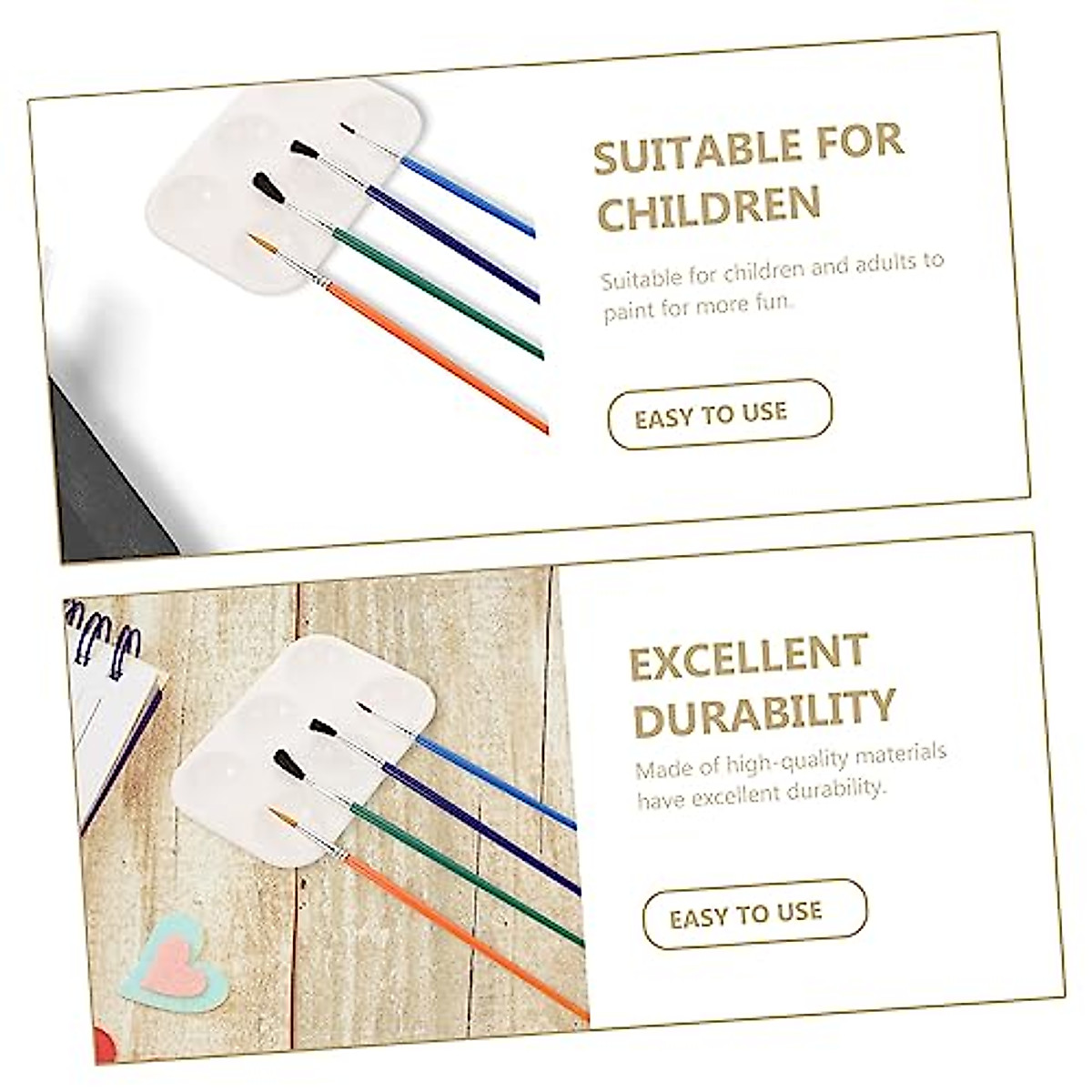 FAVOMOTO 1 Set Brush Set Paint Brushes for Paint Brushes Set Suit Art Paint Brushes Set Wood Painting Brush Professional Painting Brushes Set DIY Brush Coloring Brush Brush