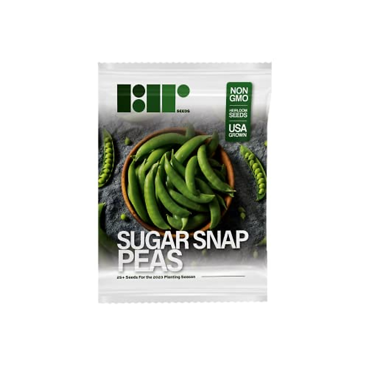 Sugar Snap Pea Seeds for Planting - Pisum Sativum - Heirloom Non-GMO Vegetable Seeds for Planting a Home Garden by RDR Seeds