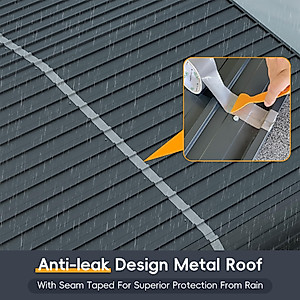 REPICK Heavy Duty Metal Carport with Galvanized Steel Roof and Metal Carport Kits, Outdoor Carport Canopy Enhanced Base, Multi-Purpose Extra Large Car Shelter for Car, SUV, Truck and Boats (12x20 FT)
