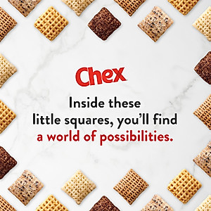 Maple Brown Sugar Chex Cereal, Gluten Free Breakfast Cereal, Made with Whole Grain, 12.8 OZ