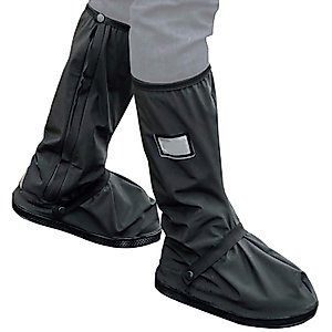 Galashield Waterproof Shoe Covers Rain Shoe Covers Slip Resistance Galoshes Rain Boots Over Shoes (Medium)