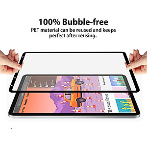 BERSEM Paperfeel Screen Protector [Paperfeel Pro] Compatible with iPad Air 4 10.9 Inch 2020 / iPad Pro 11 inch(2021/2020/2018) - Black