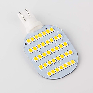 GRB Super Bright Natural White T10 921 922 912 LED Bulbs for 12V RV Ceiling Dome Light RV Interior Lighting Trailer Camper, 600 Lumens (Pack of 10)