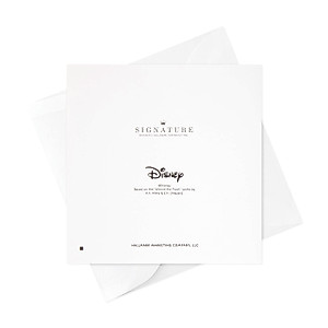 Hallmark Signature New Baby Greeting Card, Winnie the Pooh and Piglet