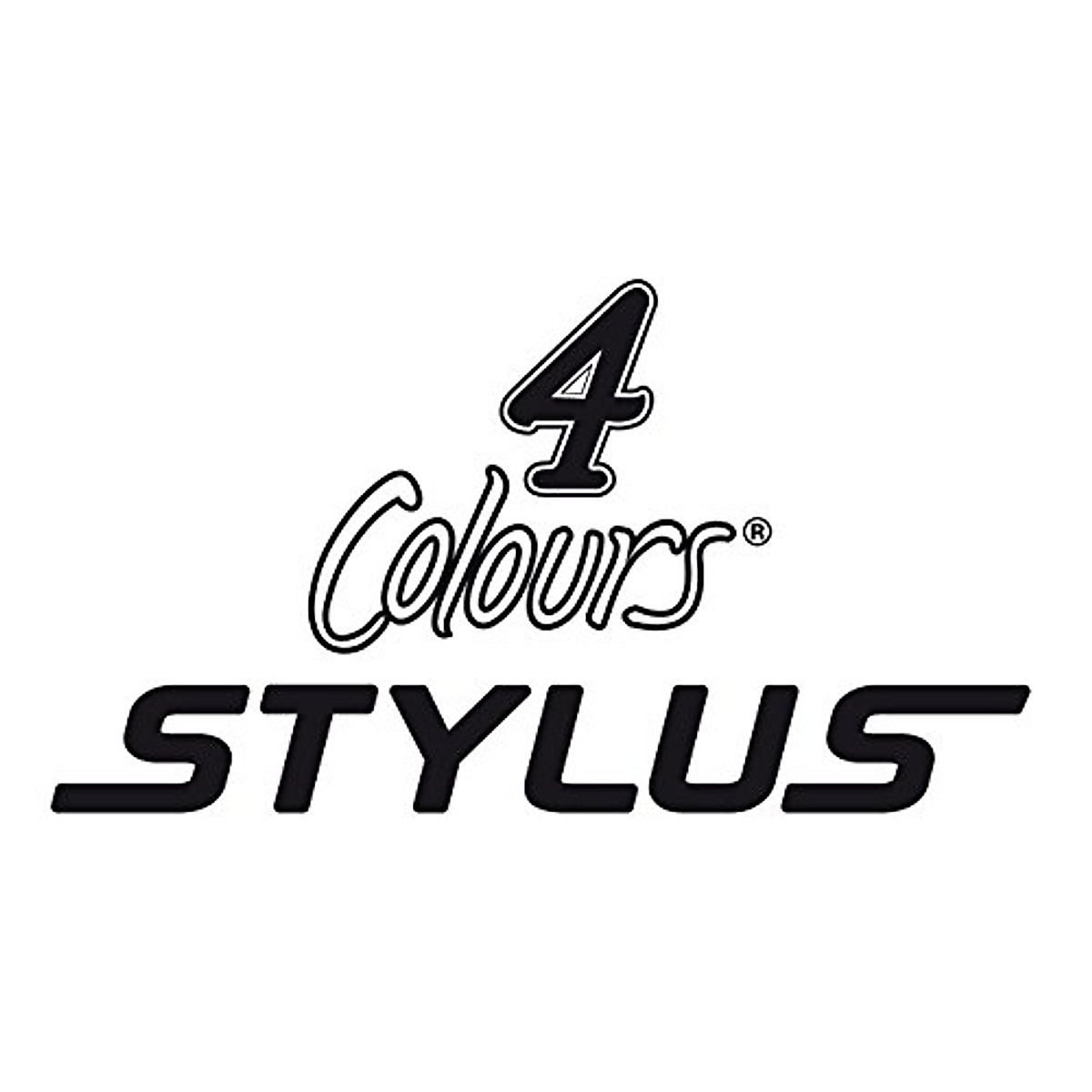 BIC Ballpoint Pen 4 Colours 2 Items Blue