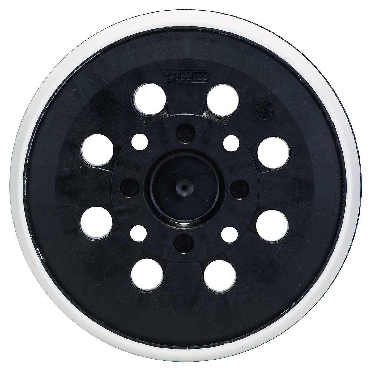 Bosch 1x Sanding Pad (Ø 125 mm, Medium Hard, with Hook and Loop System, Accessories for Random Orbital Sander)