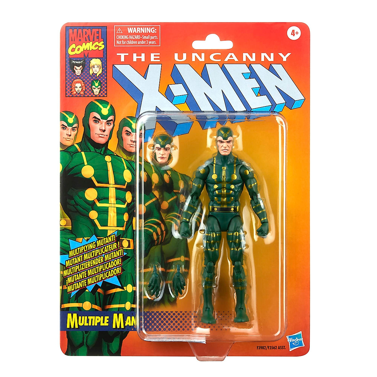 Marvel Legends Series X-Men Classic Multiple Man 6-inch Action Figure Toy, 6 Accessories