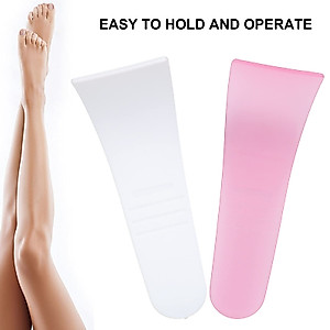 Sonew 10pcs Hair Wax Cleansing Spatulas Depilatory Cream Scraper Board Home Salon Use Facial Mask Applicator Scraper Beauty Tools