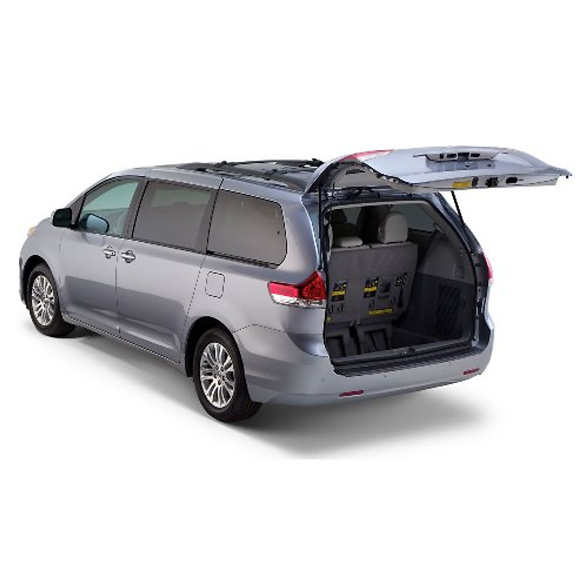 Auto Ventshade [AVS] Rear Bumper Protector, OE Style | 34015 | Fits 2011 - 2018 Toyota Sienna, Black