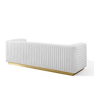 Modway Charisma Sectional, White
