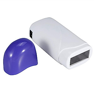 3 Types Portable Wax Roller Warmer for Women's Hair Removal, Roll on Home and Salon Waxing Machine with Cartridges (06#)