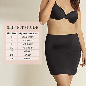 Jones New York Women's Half Slip, Black, Small