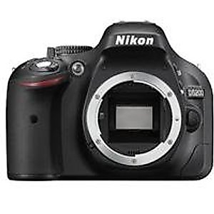 Nikon D5200 24.1 MP CMOS Digital SLR Camera Body Only (Black)