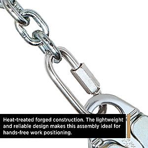AFP Rebar Positioning Chain Assembly with Swivel Hook (Aluminum)