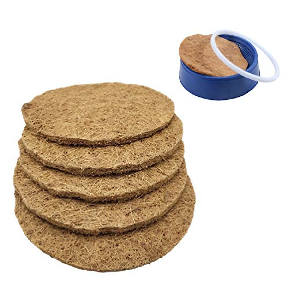 balacoo 5pcs Bird Nesting Materials Bird Breeding Nest Bird Eggs Mat for Pigeon Smalll Animals