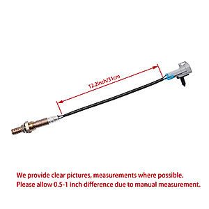 O2 Oxygen Sensor Upstream 2Pcs Compatible with Cadillac Escalade Chevrolet Silverado Suburban & More Replaces# 234-4668, 15284, 21546, SG1857, 8125731670, 12583804