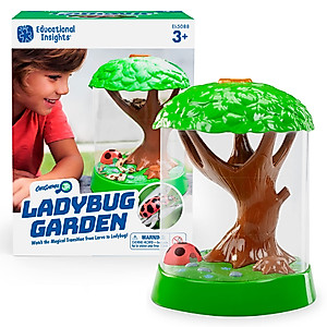 Educational Insights GeoSafari Jr. Ladybug Garden: Kids Outdoor Toys for Kids Ages 3+, Bug Catcher for Kids