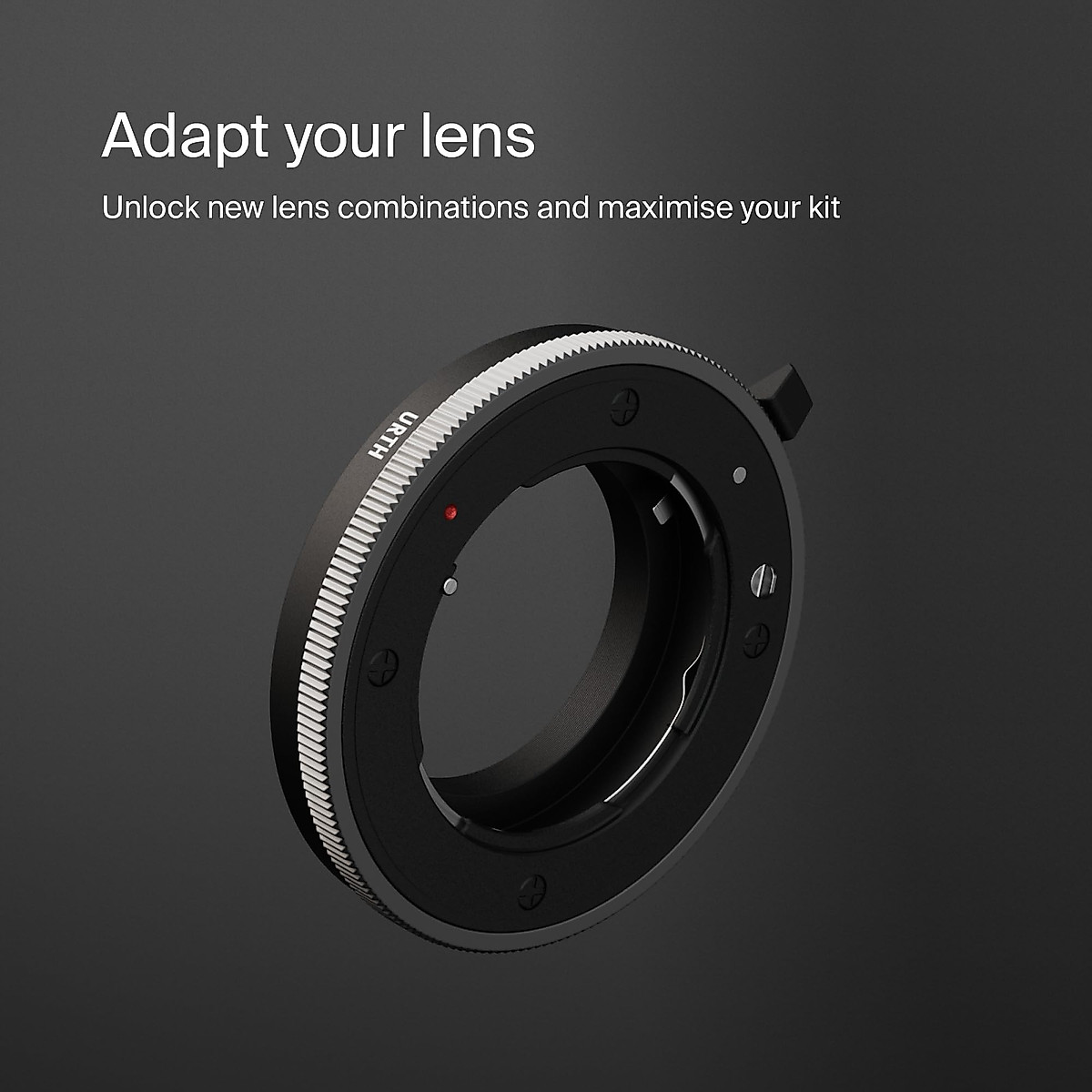 Urth Lens Mount Adapter: Compatible with Contax G Lens to Fujifilm X Camera Body